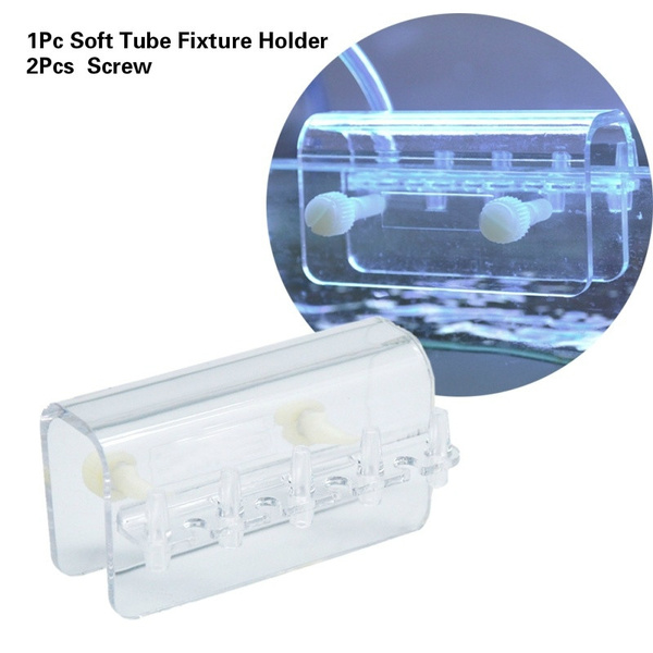 Aquarium Soft Hose Fixture Holder Dosing Pump Air Reef Tank 5 Tube ...