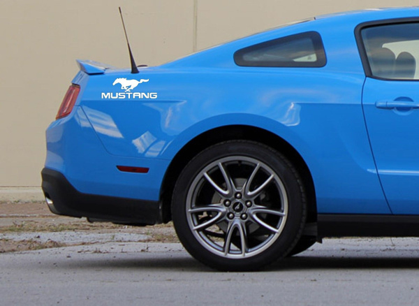 2X MUSTANG side stripes vinyl body decals sticker logo graphics emblem ...