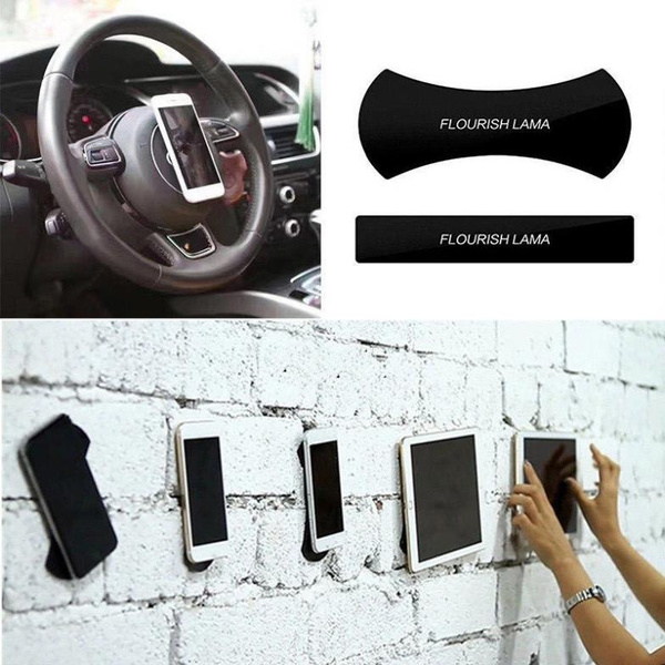 Flourish Lama Car Sticker Phone Pad Nano Rubber Stickers Multi-purpose ...