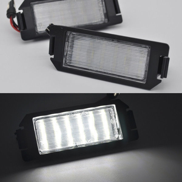2x Bright white LED SMD License Plate lights for Kia Rio UB Picanto ...