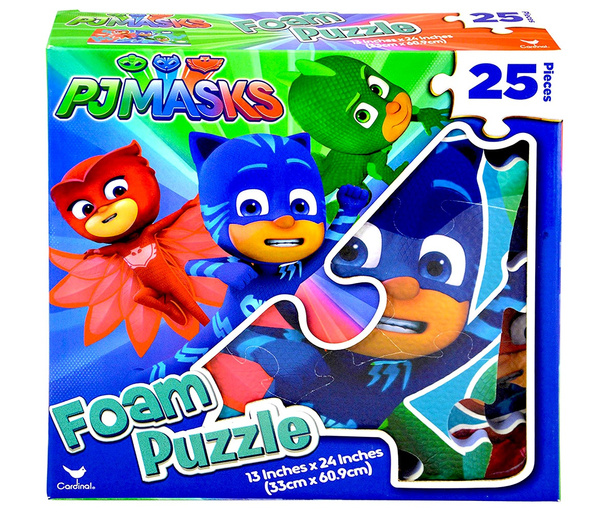 Cardinal Cardinal Disney Jr PJ Masks 25pc Jumbo Foam Puzzle (25pc Set ...