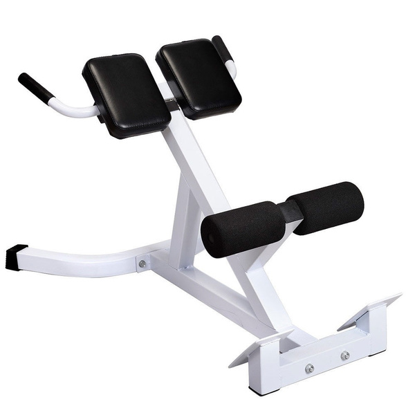 Extension Hyperextension Back Exercise AB Bench Gym Abdominal Roman ...