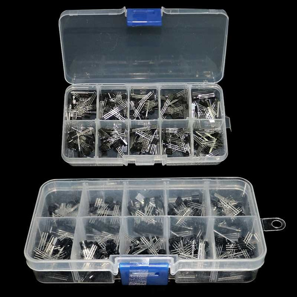 200pcs/box 10 Value Transistor Assortment Assorted Box Kit TO-92 BC Series | Wish
