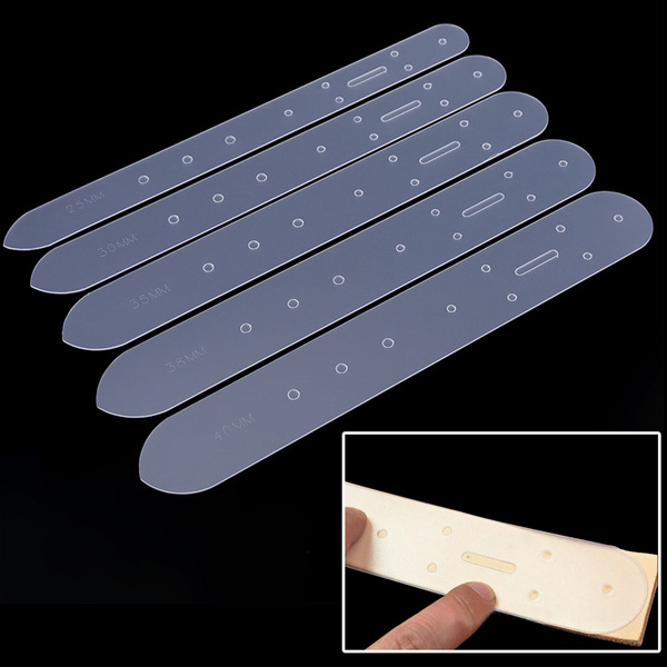 5Pcs Belt Buckle Holes Module Template Plastic Leather s | Wish