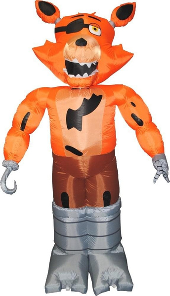 Five Nights At Freddy's Animated Foxy Inflatable Halloween Decoration ...