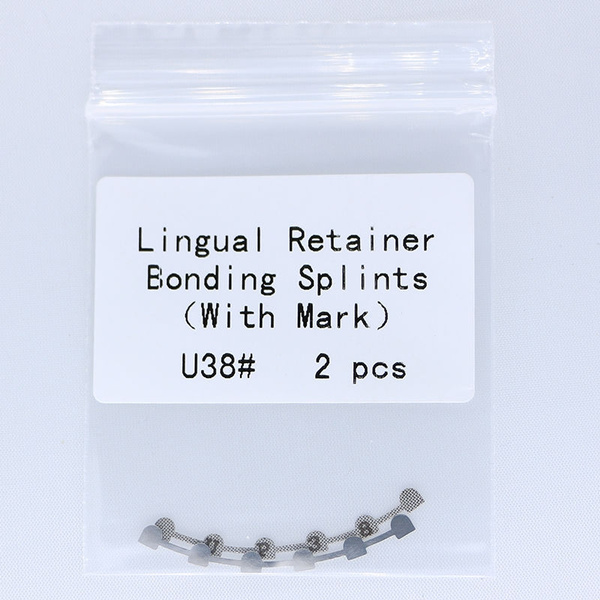 1 pack Dental orthodontic U38# lingual retainer bonding splints with ...