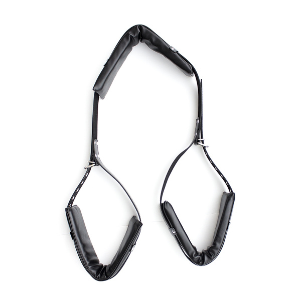 Bondage Restraint Thigh Cuffs Shackles Stretch Legs Sling Strap Easy