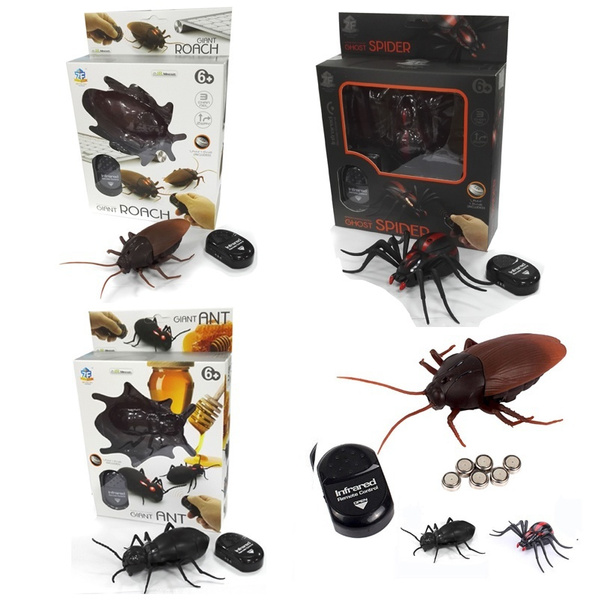 1x Infrared Remote Control Mock Animal Fake Ant/C0ckroach/Spiders RC ...