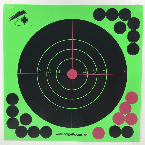 Self adhesive Splatter & Reactive Shooting targets for Gun-Pistol-Rifle ...