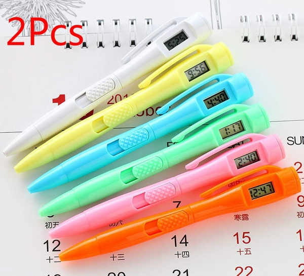 2pcs Electronic table examination pen, electronic clock pen, student ...
