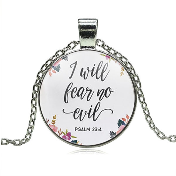 I Shall Fear No Evil Bible Verse