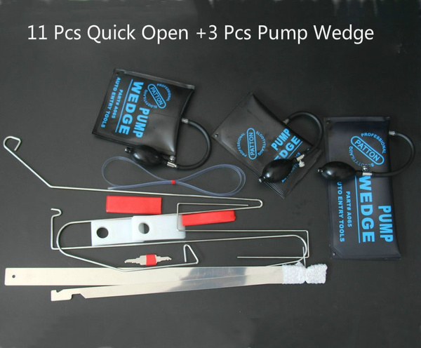 12Pcs/set Car Lock Entry Tool Quick Open Kit Locksmith Supplies Hook ...