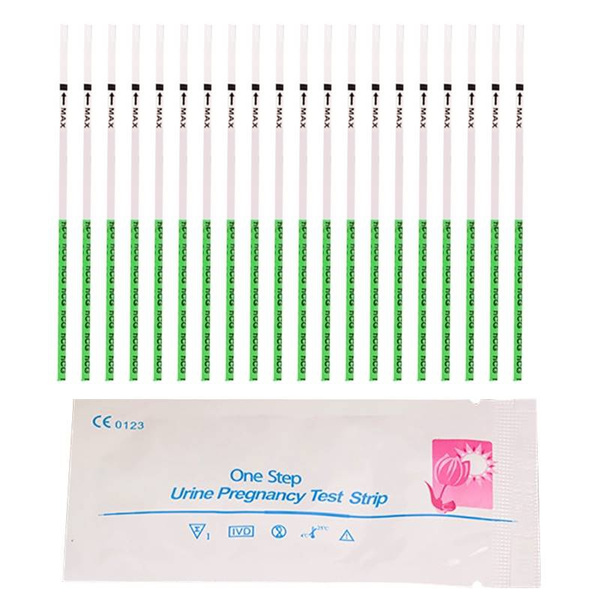 20pcs/lot One Step Home Early Pregnancy Test Strips Urine Kit 5 Minute ...