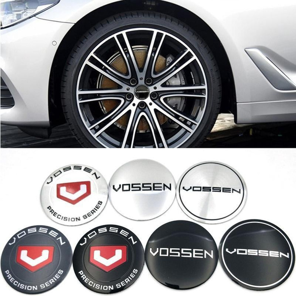 4 x Vossen Car Wheel Center Hub Cap Badge Emblem Sticker | Wish