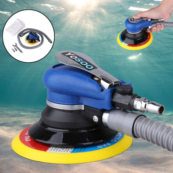 6" Palm Random Orbital Sander 10000 RPM Hand Sanding Pneumatic Round | Wish