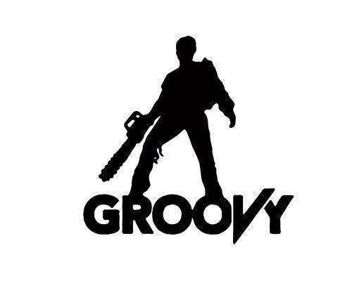 Groovy sticker VINYL DECAL Ash Army of Darkness Zombie Apocalypse | Wish