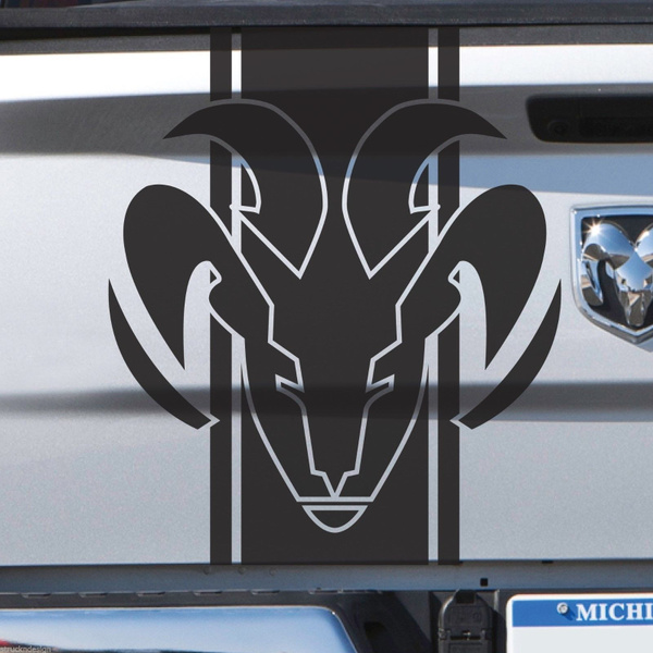 Dodge Ram Emblem Decal Sticker Dodge Ram Logo Decal 500x500, 48% OFF
