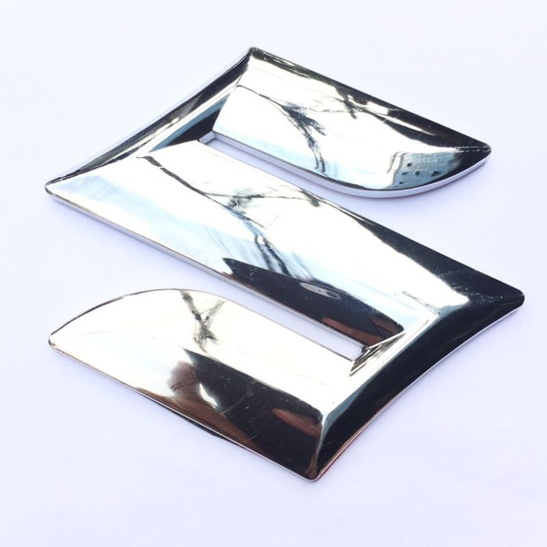 Silver Chrome Car Front Grille Badge Emblem for Suzuki Swift Grand ...