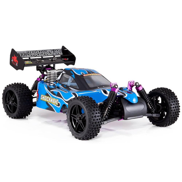 Redcat Racing Shockwave 1/10 Scale Nitro Engine 4x4 RC Remote Control ...