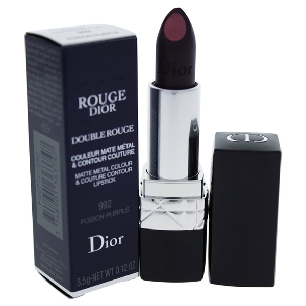 Rouge Dior Double Rouge Lipstick - 992 Poison Purple by Christian Dior ...