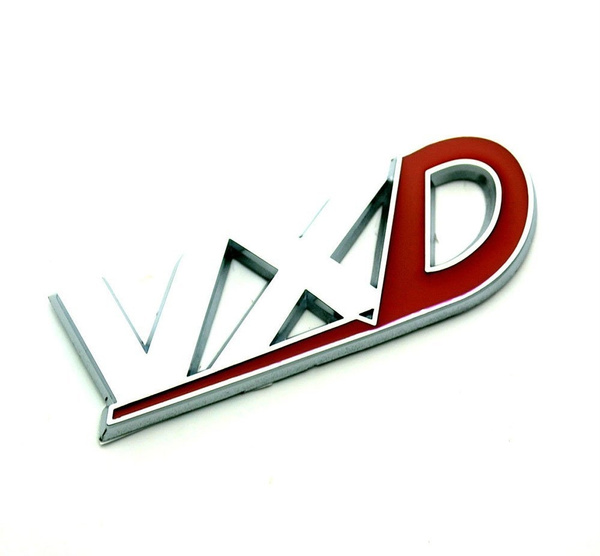 1pc x VXD Logo Car Rear Trunk Badge Sticker Emblem Decal for Vaux.hall ...