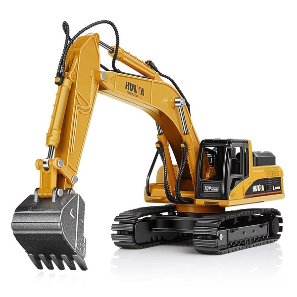 Childrens Toy Car 1:50 Alloy Excavator/ Demolition Machine/ Truck Model ...