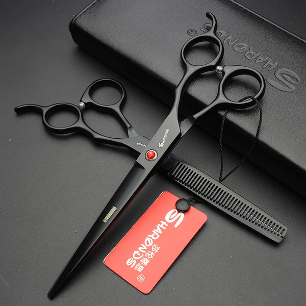 Professional barber shop dedicated hair cut black 7 inch professional ...