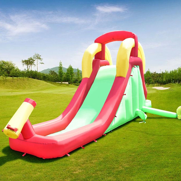 Inflatable Moonwalk Water Slide Bounce House Bouncer Kids Jumper ...
