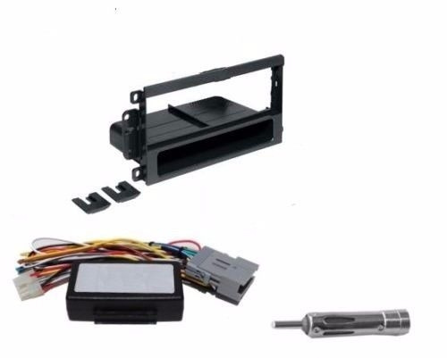 Single Din Aftermarket Install Dash Kit Radio Stereo to Factory System ...