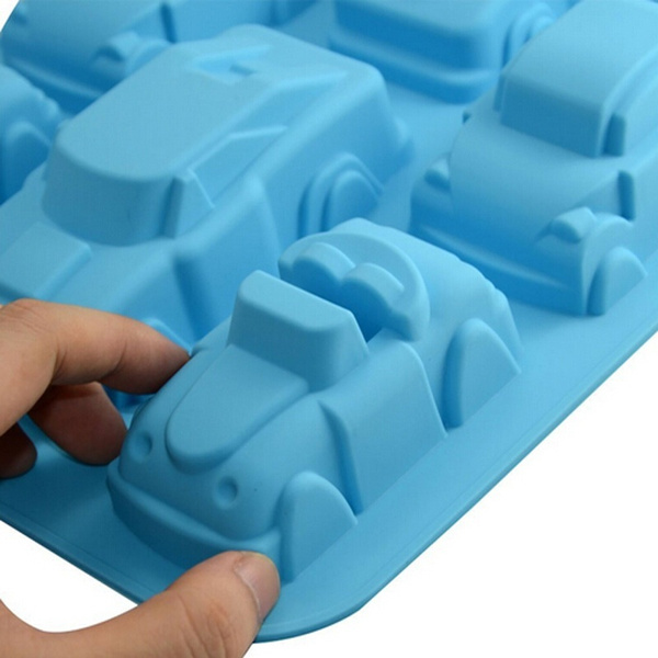 Silicone Cars Jello Chocolate Pudding Baking Mould Cake Decoration DIY ...