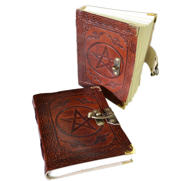 Star Vintage Diary Notebook String Leaf Travel Leather Paper Journal ...