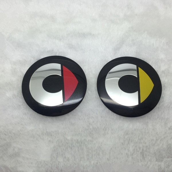 4pcs 56.5mm Car Wheel Center Hub Cap Stickers for Mercedes Smart FORTWO ...