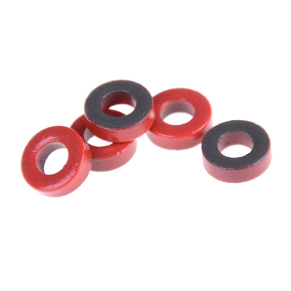 5 pcs Micro metals Amidon T37-2 Iron Powder Toroidal Core T-37-2 Toroid ...