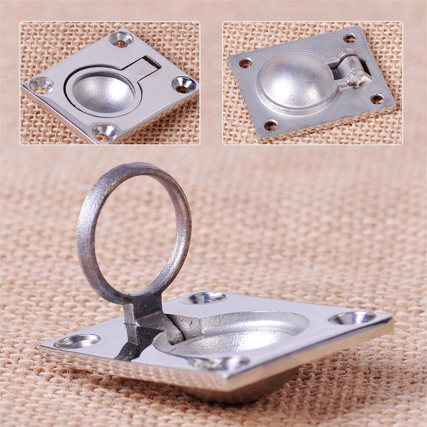 Stainless Steel Flush Pull Boat Hatch Ring Two Size | Wish