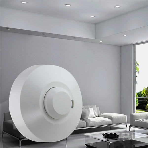 Surface Mounted Round Ceiling Microwave Radar Sensor Switch Doppler ...