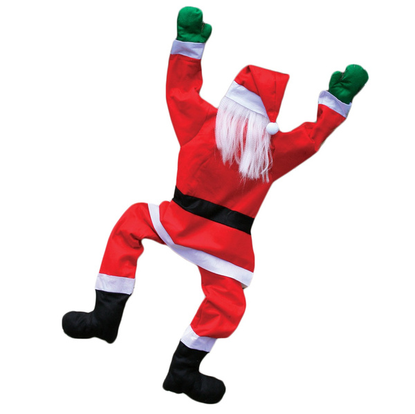 Fun World Christmas Life-Size Santa Claus Climbing Outdoor Decor, 60 ... Fun World Christmas Life-Size Santa Claus Climbing Outdoor Decor, 60 ...