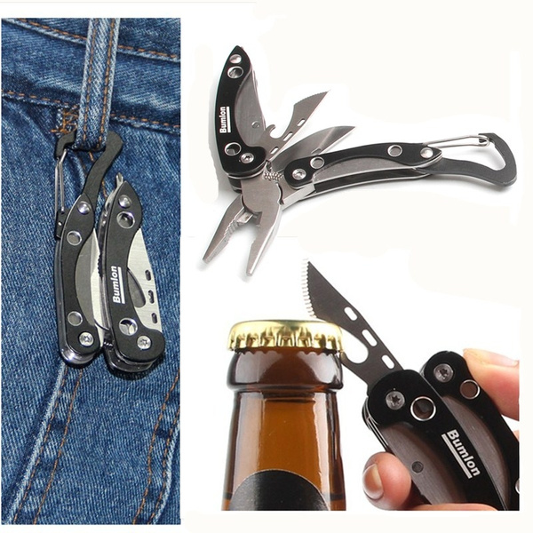 EDC Gear Tactical Outdoor Survival Kit Multi Tool Multi Purpose Mini ...