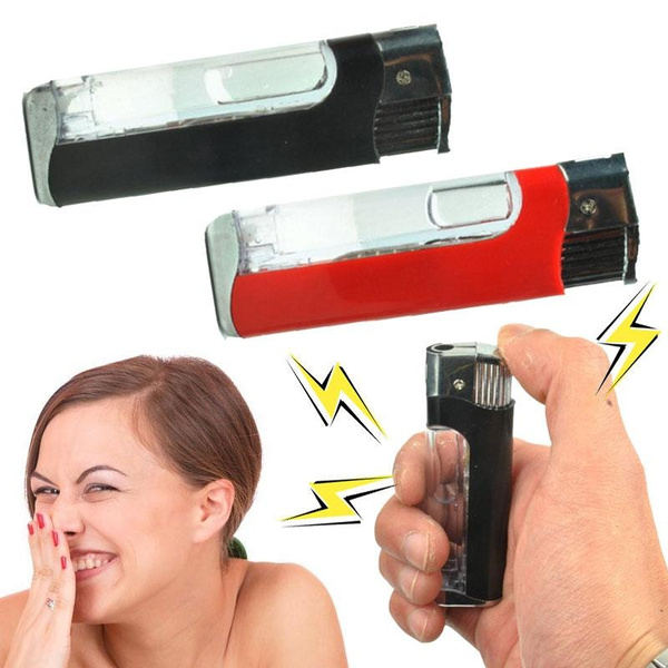 Anti Stress Toys Electric Shocking Lighter Simulation Tricks Antistress ...