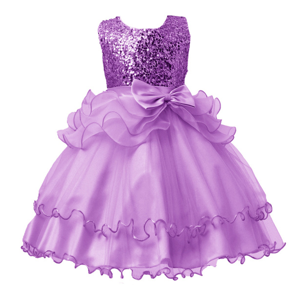 Sparkle Sequin Teenage Girl Evening Party Gown Dress For First ...