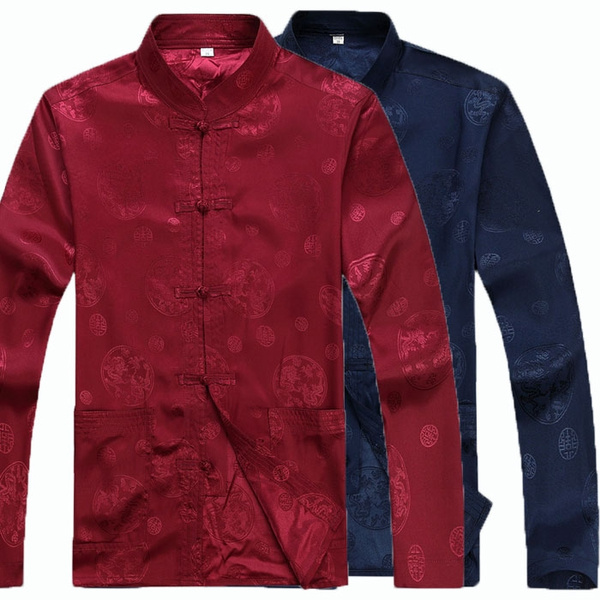 Tang Suit Traditional Chinese Clothing Kung Fu Suits Man Hanfu | Wish
