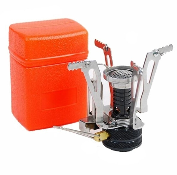 Outdoor Camping Stove Barbecue Stove Folding Portable Gas Stove with ...