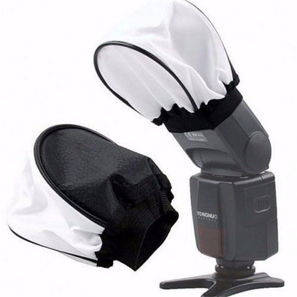 1 PC Universal Flash Reflector Board Diffuser For Flash Speedlite Flash ...