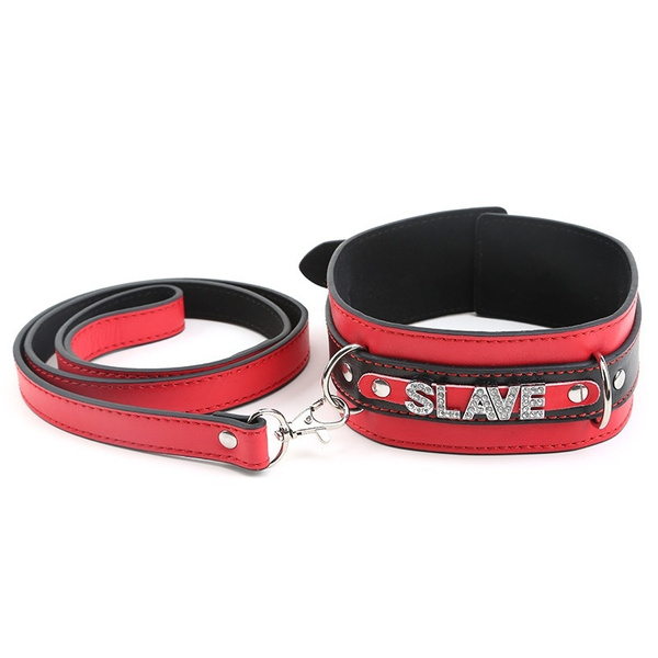 Slave Furry Sex Collars For Couples Women Men Adjustable Belt PU ...