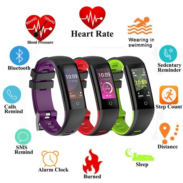 Bluetooth Smart Band Wristband Heart Rate Monitor Smart Bracelet with ...