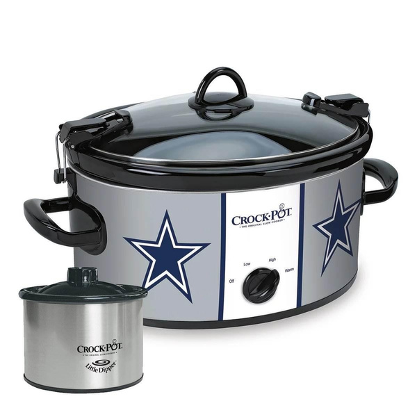 Crock Pot 6 Quart Cook and Carry Slow Cooker w/ 16oz Little Dipper ...