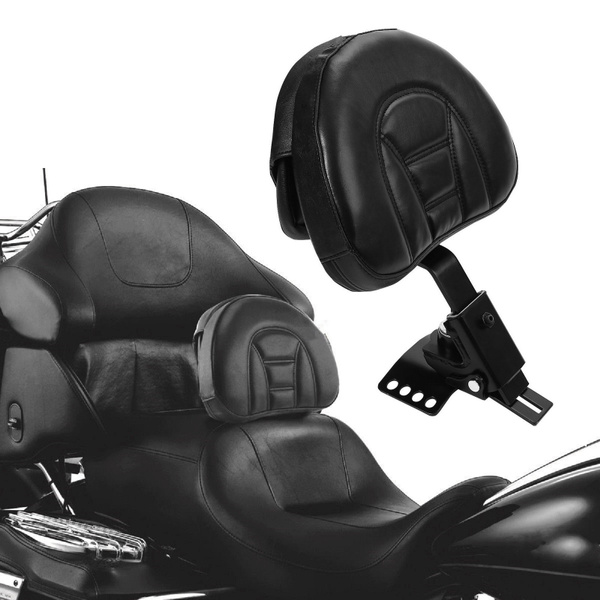 Adjustable Detachable Plug-In Driver Rider Backrest Sissy Bar Back Rest ...