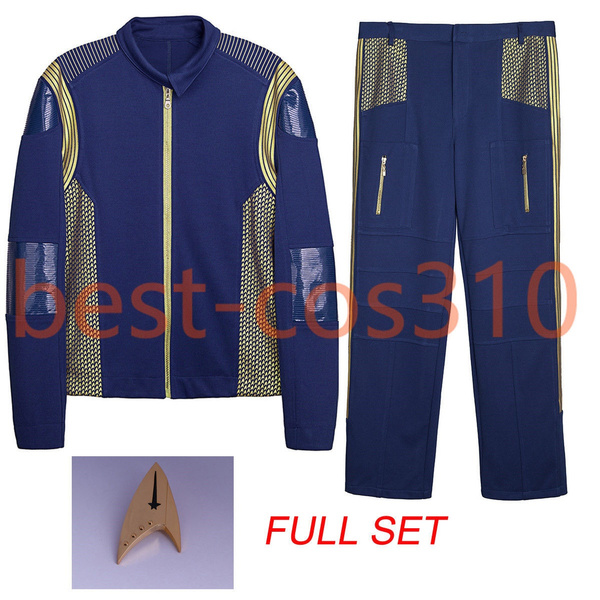 Star Trek Discovery Captain Uniform Cosplay Starfleet Commander Costume ...