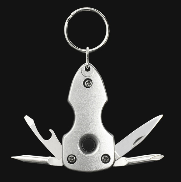 Multi-functional Seven-in-one Self-defense Tools Folding Knife Opener ...