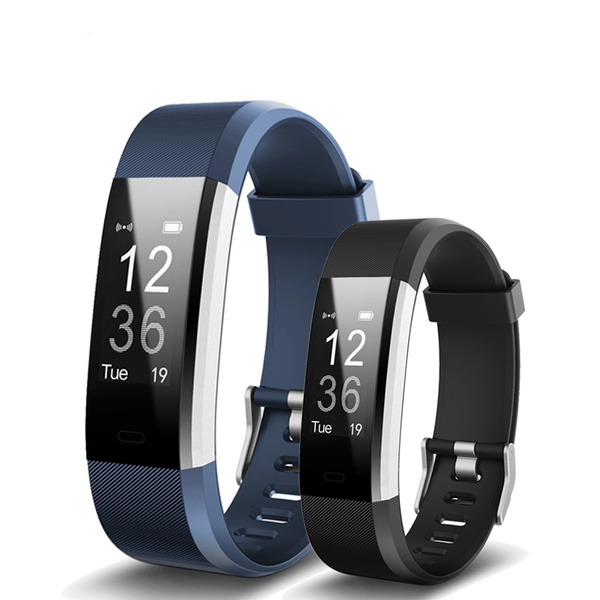 Smart Bluetooth Bracelet ID115 Plus Fitness Tracker Step Counter ...