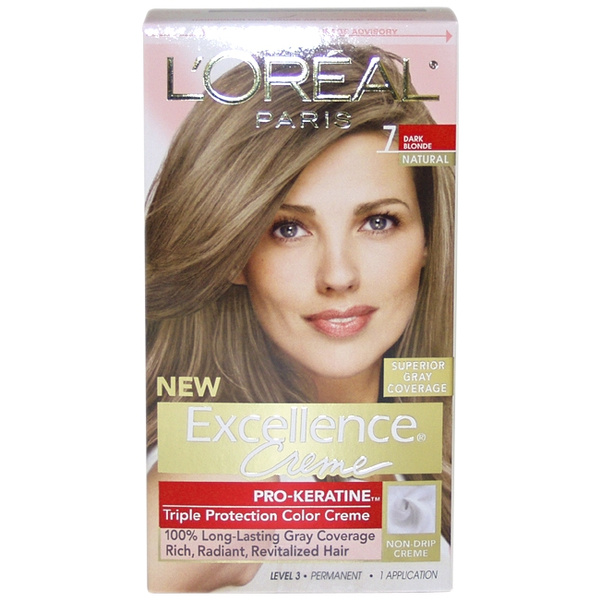Excellence Creme Pro - Keratine - 7 Dark Blonde - Natural by LOreal ...